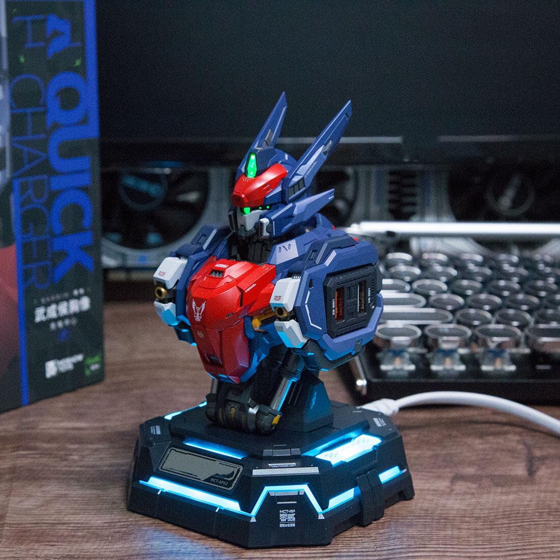 Mech Robot Charging Station with 4 Ports – Leena Tew